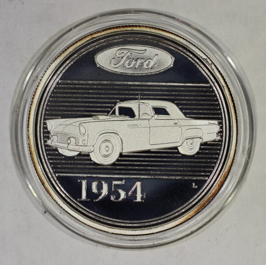 1954 Ford 1oz .999 Silver Round The Formidable Fords Series – J ...